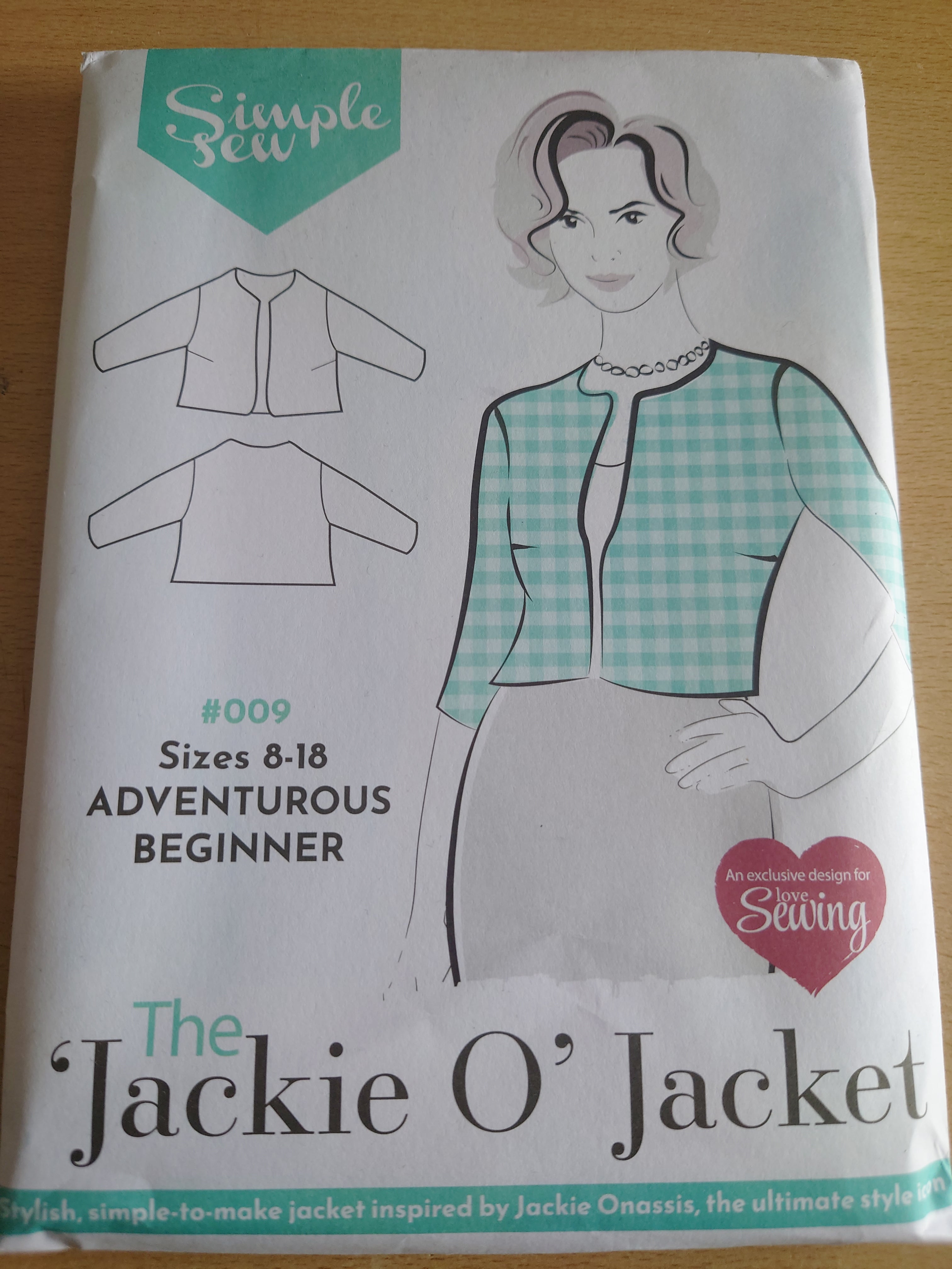 The Jackie O' Jacket - Simple Sew – Oh Sew Good Fabrics