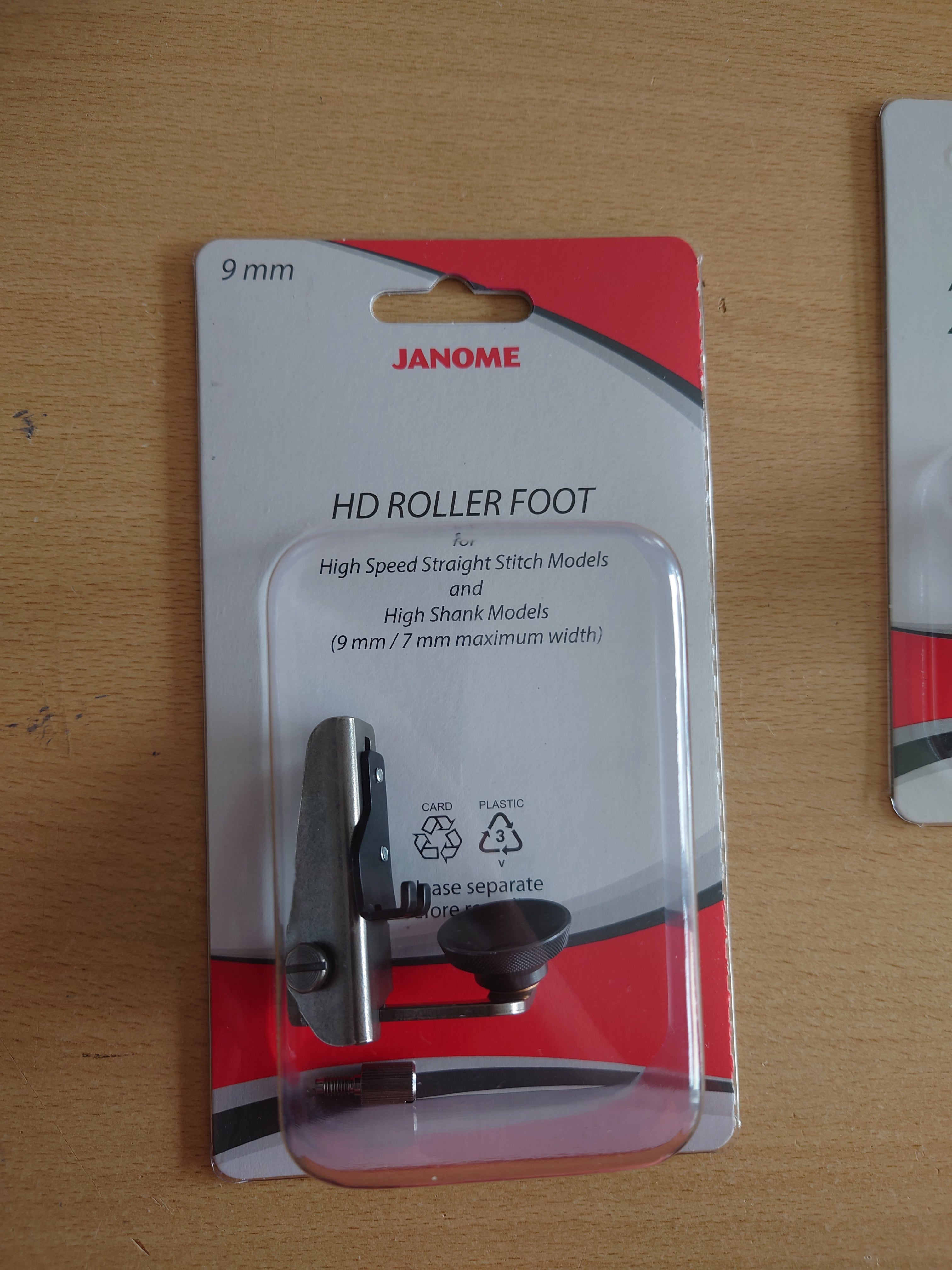 Janome HD9 HD roller foot – Oh Sew Good Fabrics