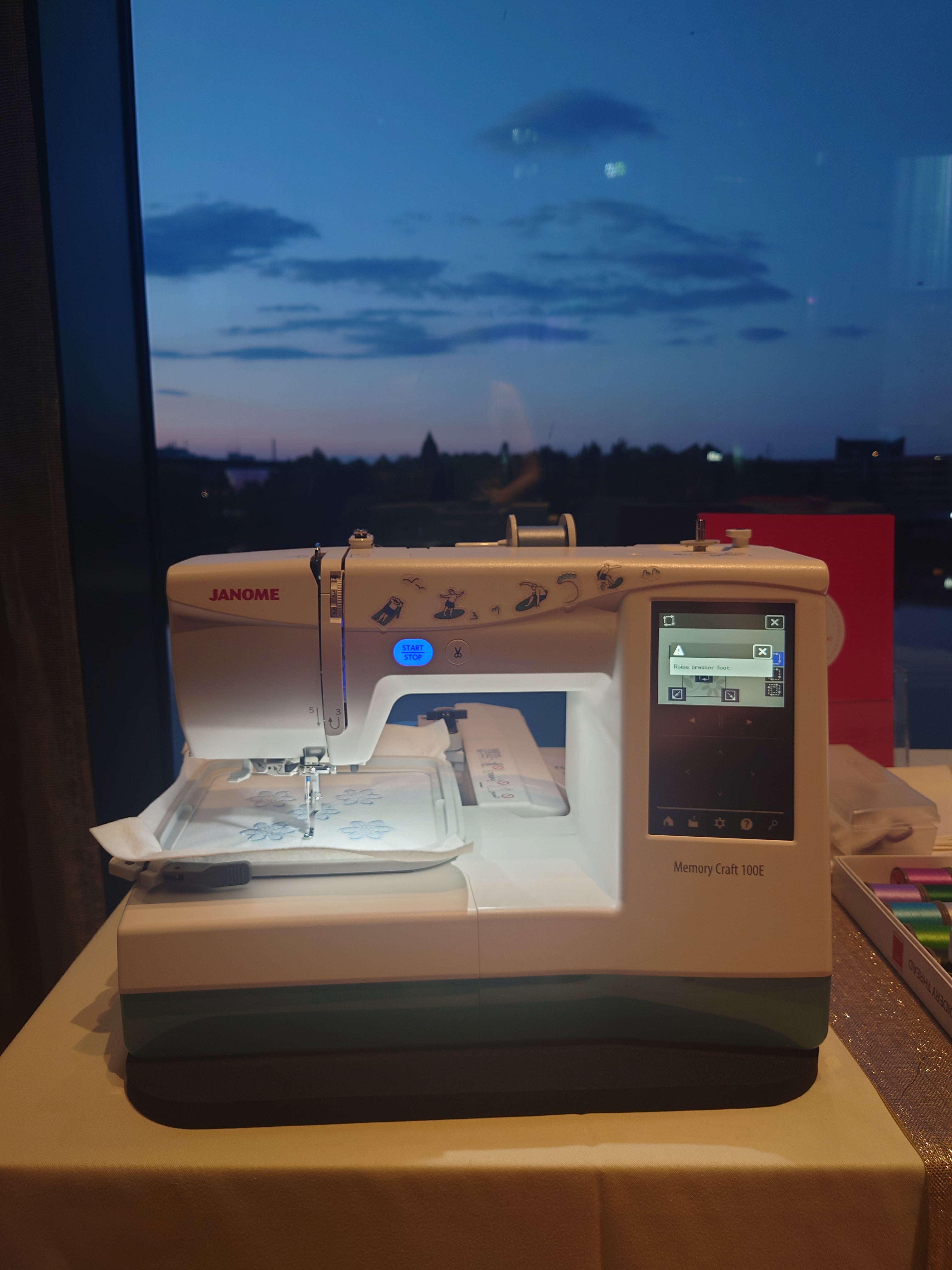 MC100E Embroidery Machine – Oh Sew Good Fabrics