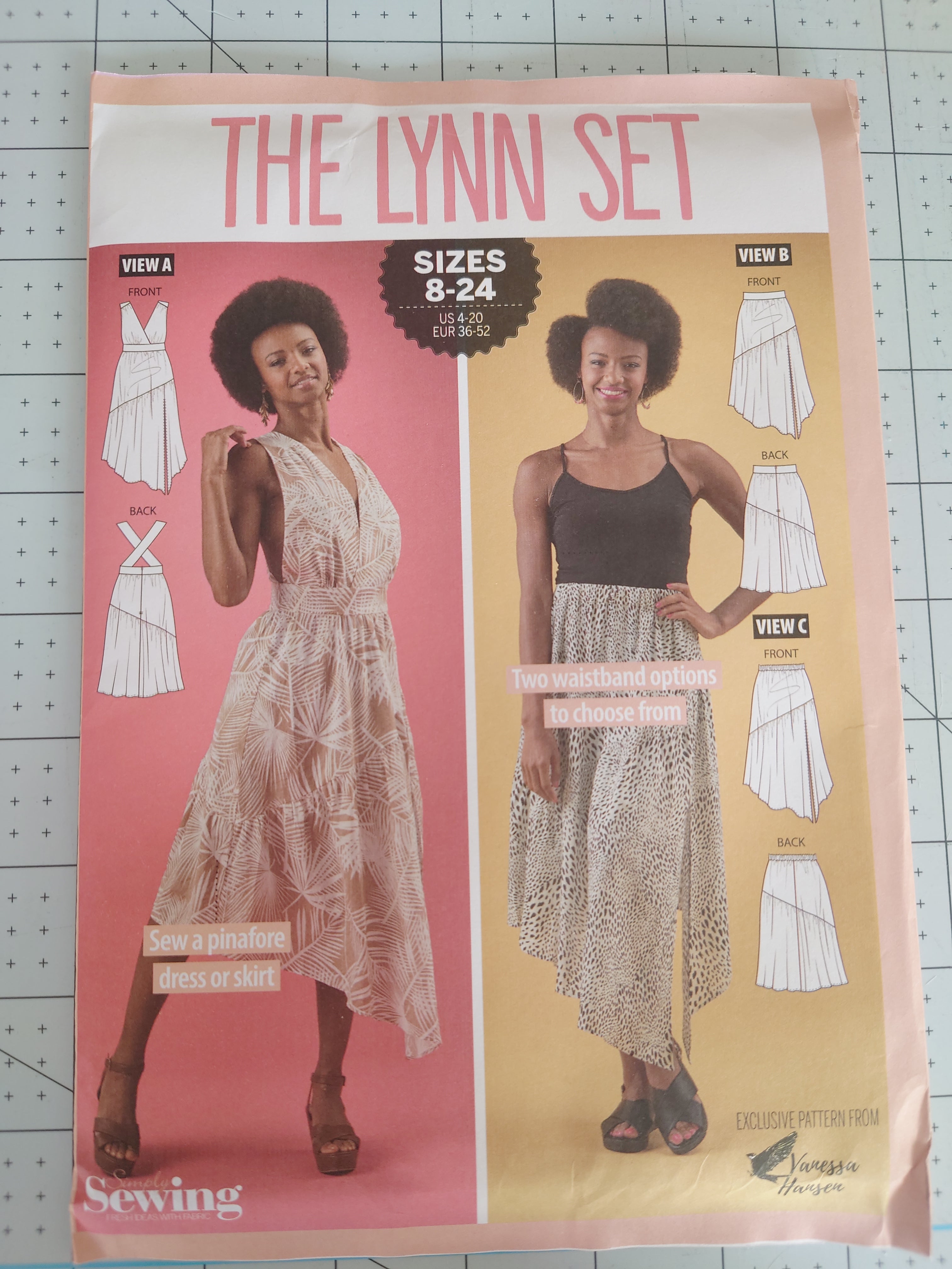 The Lynn Set Paper Pattern – Oh Sew Good Fabrics